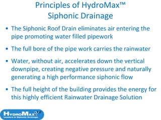 HydroMax™ Siphonic (Syphonic) Roof Drainage | PPSX