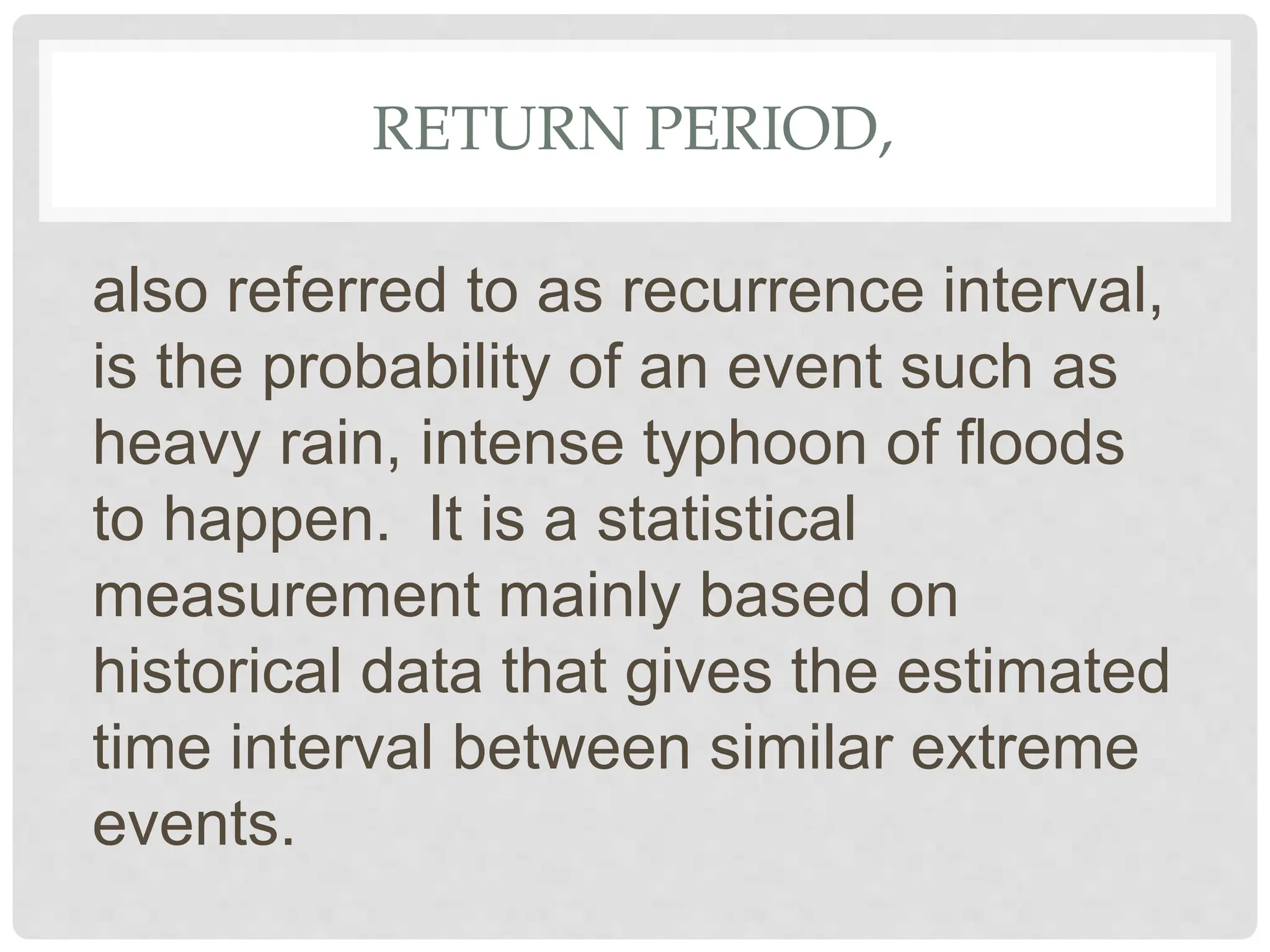 Hydrometeorological Hazard Maps in the Philippines.ppt | Weather | Science
