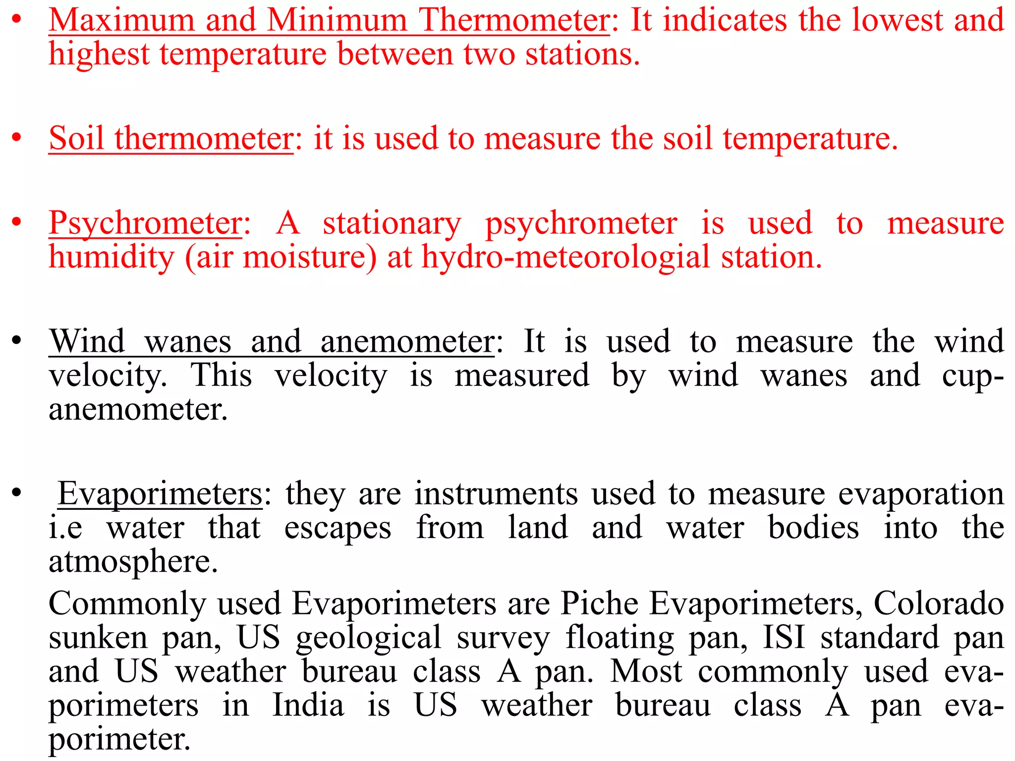 Hydrometereorology | PPTX