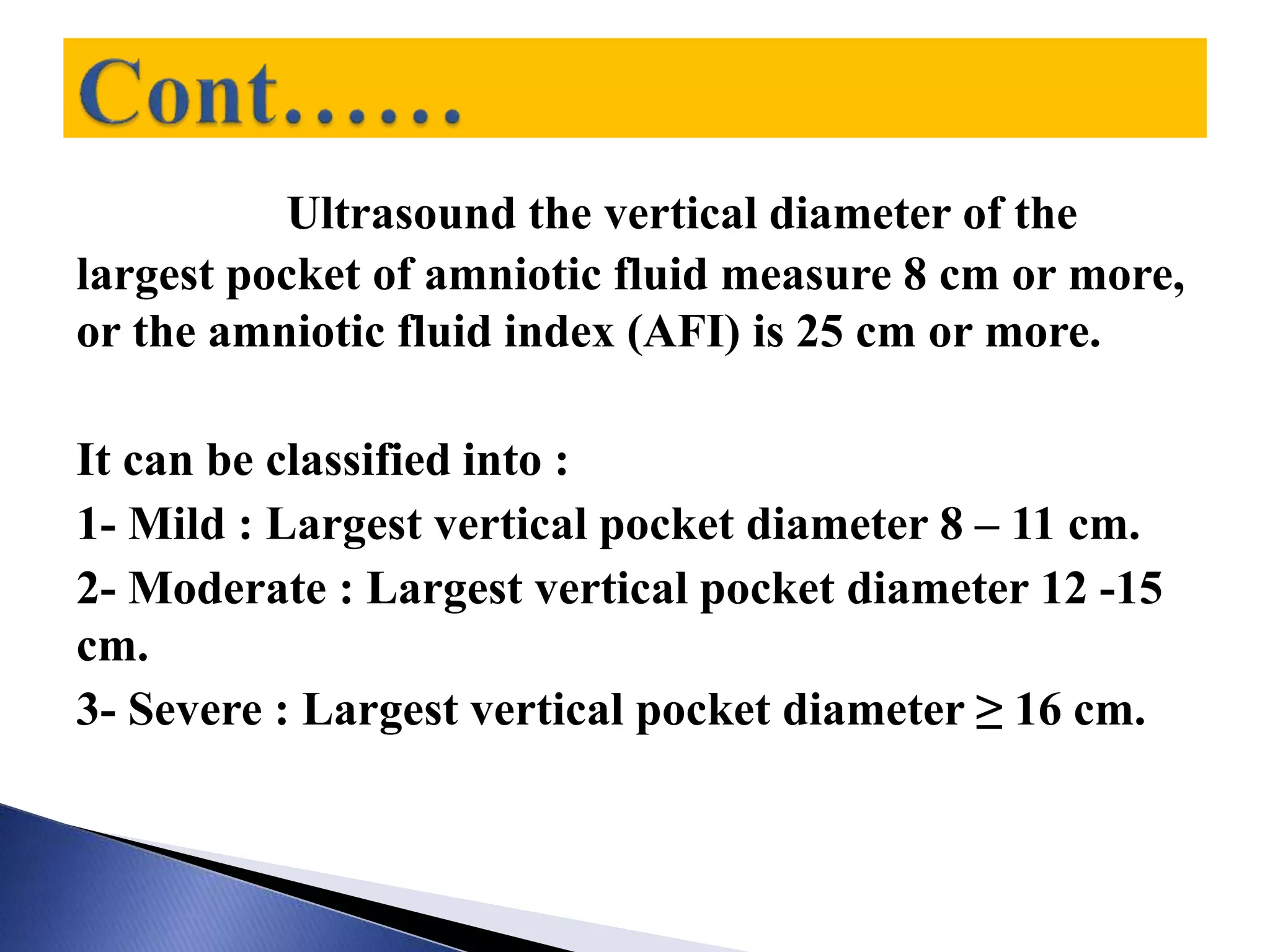 Hydrominos in Pregnancy | PPTX
