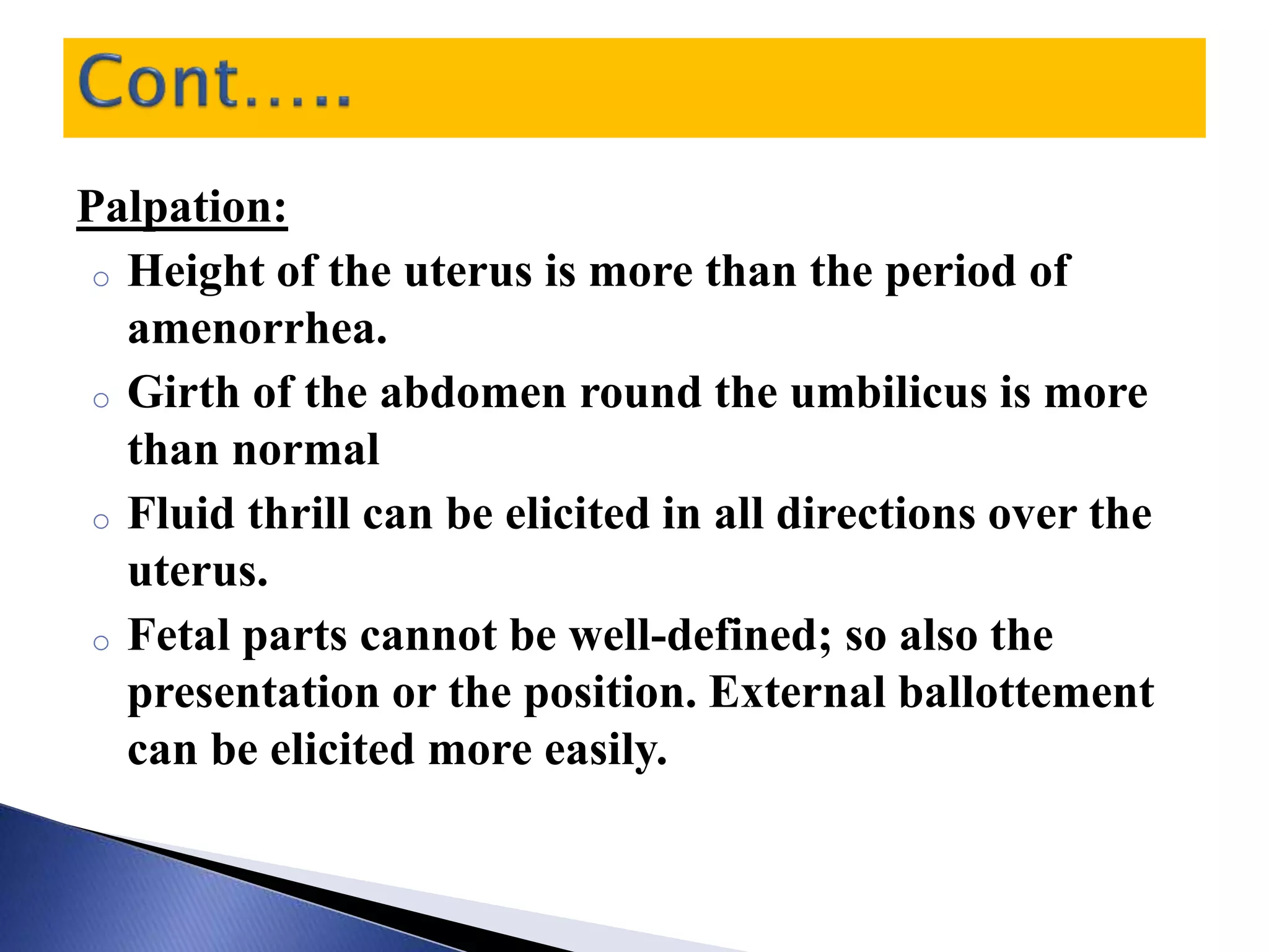 Hydrominos in Pregnancy | PPTX