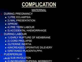HYDROMNIOS in pregnancy in management of hydromnias | PPT