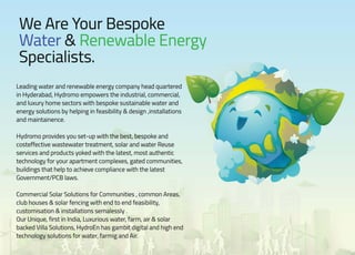 Hydromo-Water Treatment in Hyderabad.pdf