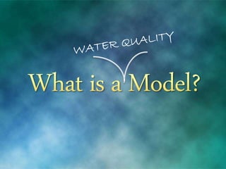 an introduction to water quality models | PPTX