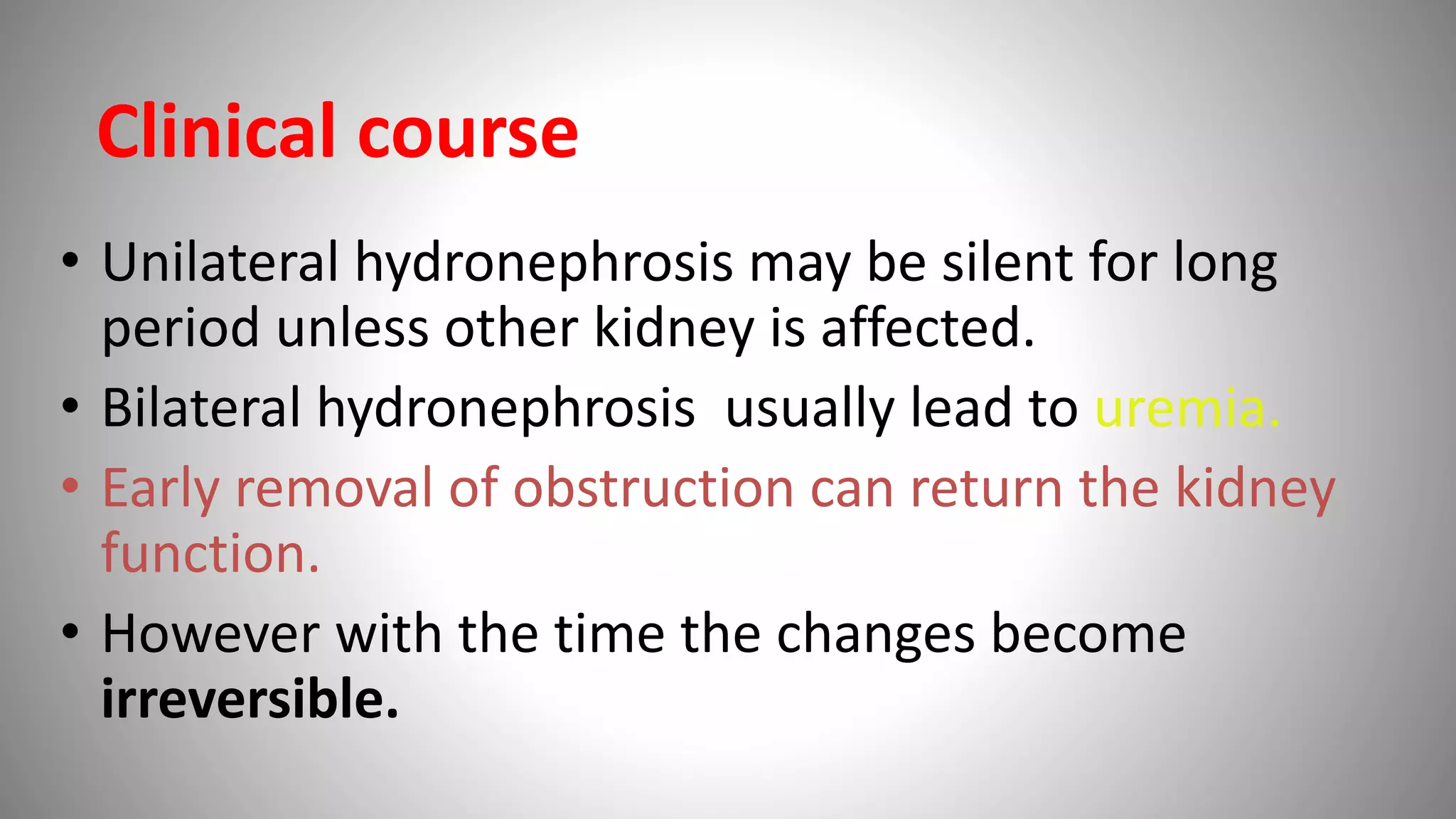 Hydronephrosis | PPTX