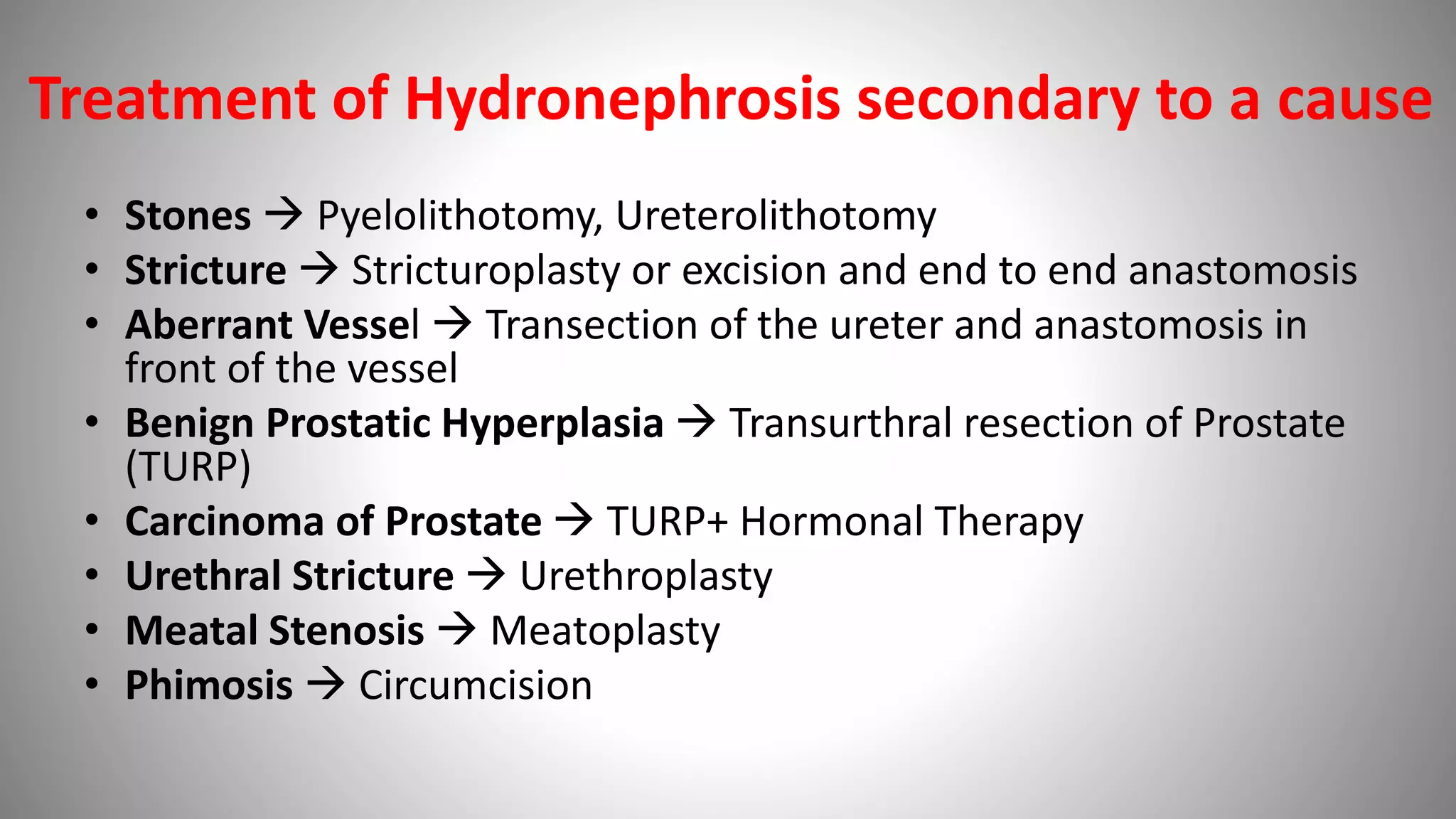 Hydronephrosis | PPTX