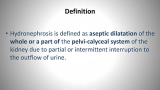 Hydronephrosis | PPT