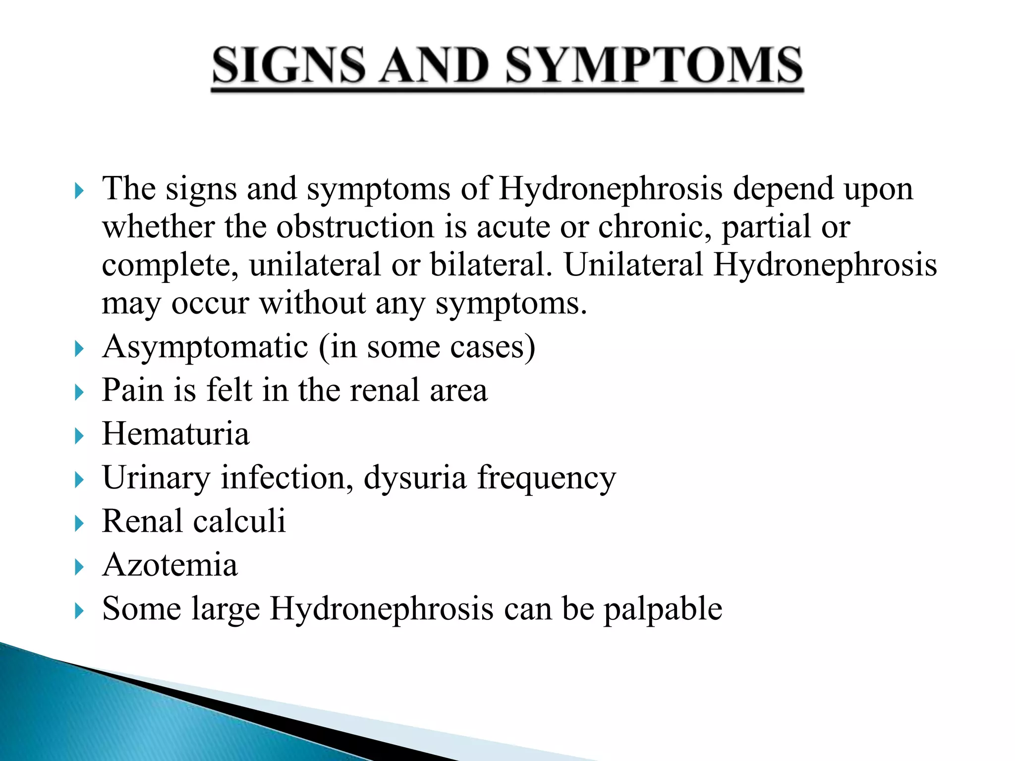 Hydronephrosis | PPTX