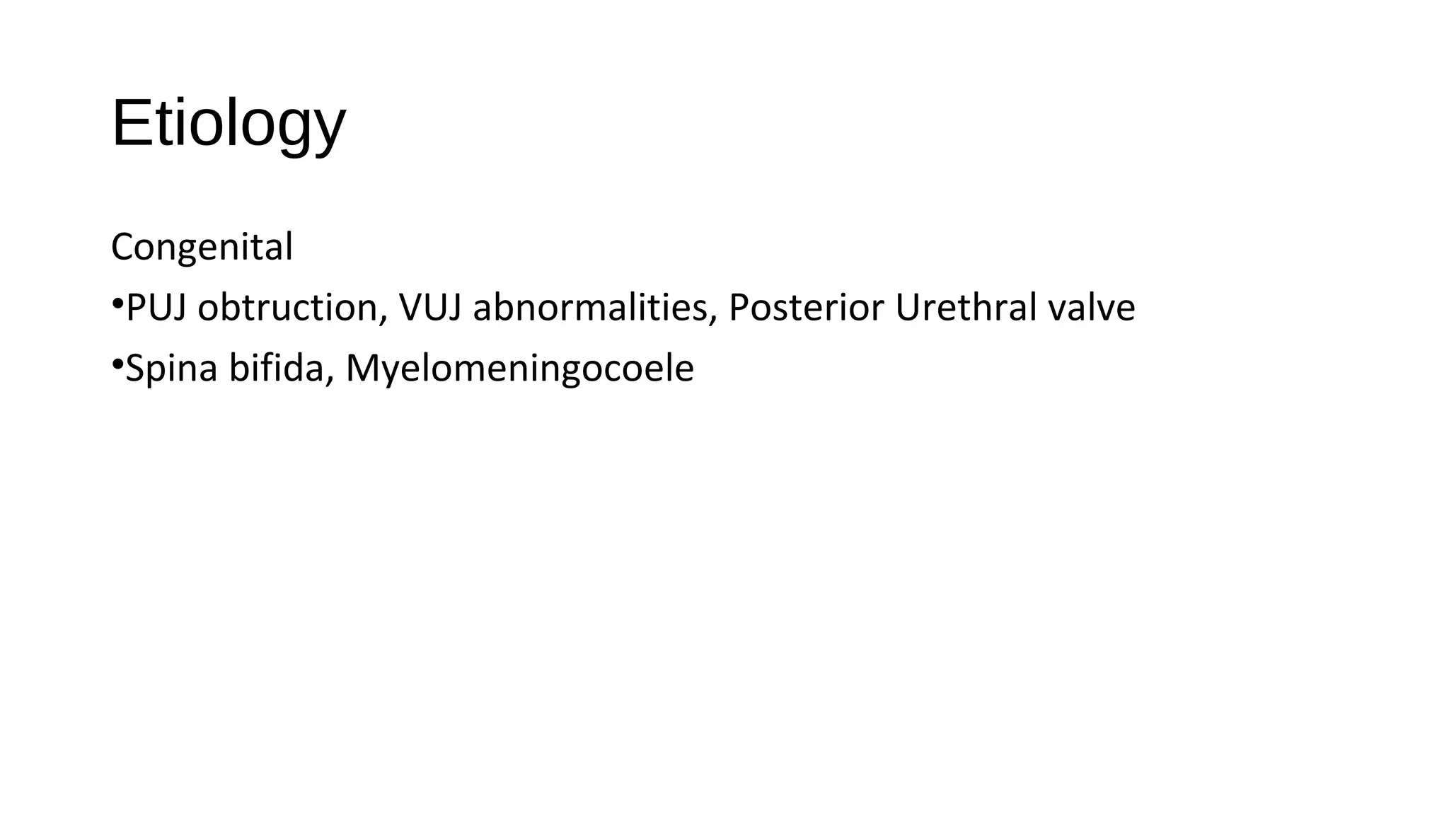 Hydronephrosis | PPT