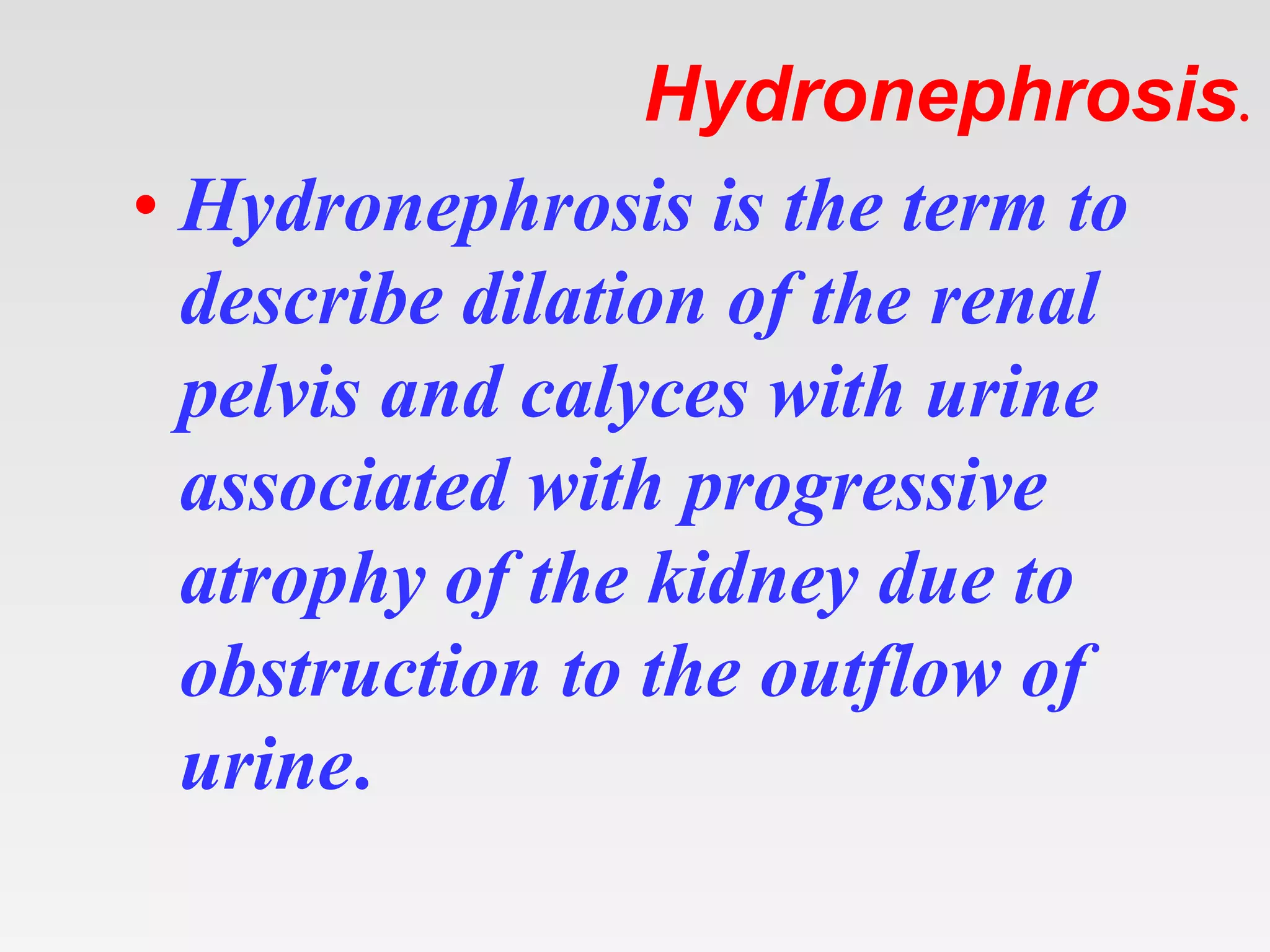 Hydronephrosis.pptx