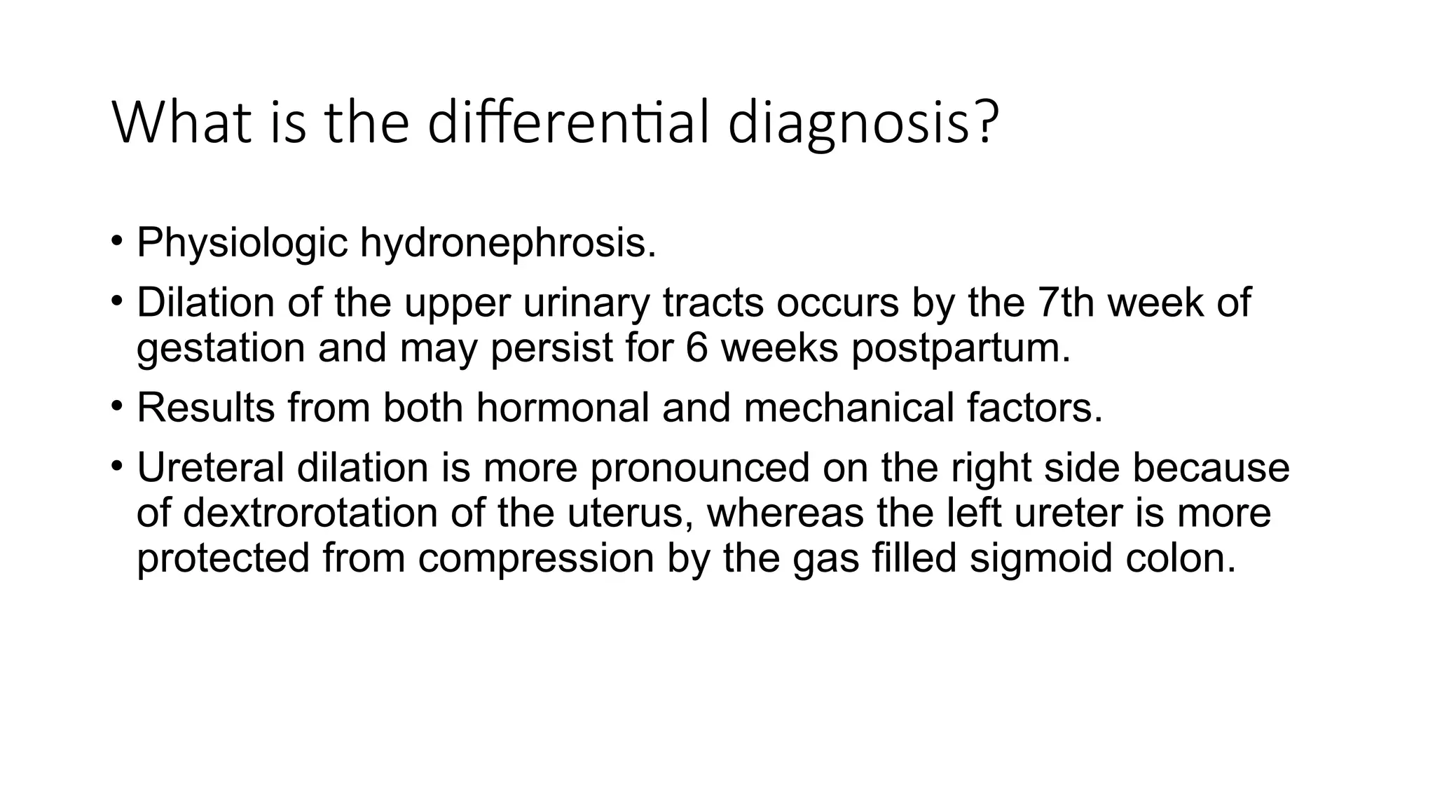 hydronephrosis lecture for MBBS students | PPTX