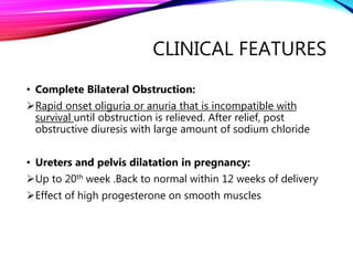 Hydronephrosis and Pyonephrosis | PPTX