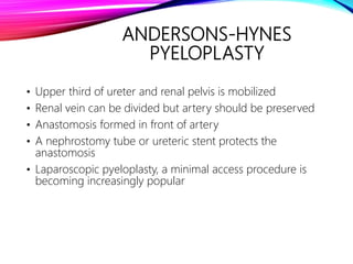 Hydronephrosis and Pyonephrosis | PPTX