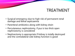 Hydronephrosis and Pyonephrosis | PPTX