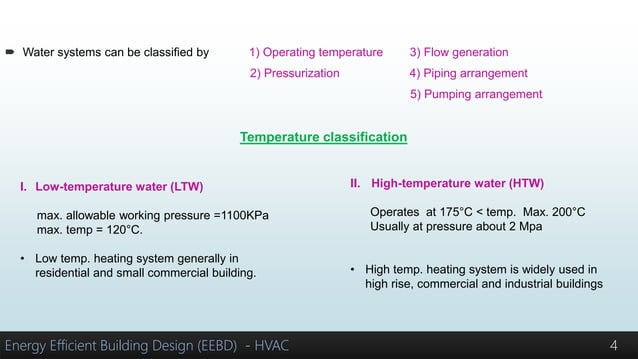 Hydronic heating & cooling system design presentation | PPTX | Science
