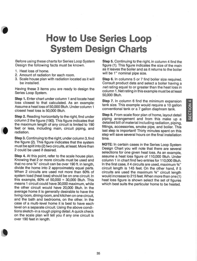 Hydronic heating system SIZING LAYOUT AND INSTALATION | PDF | Mental ...