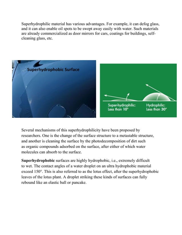 Hydrophilic & hydrophobic assignment | PDF