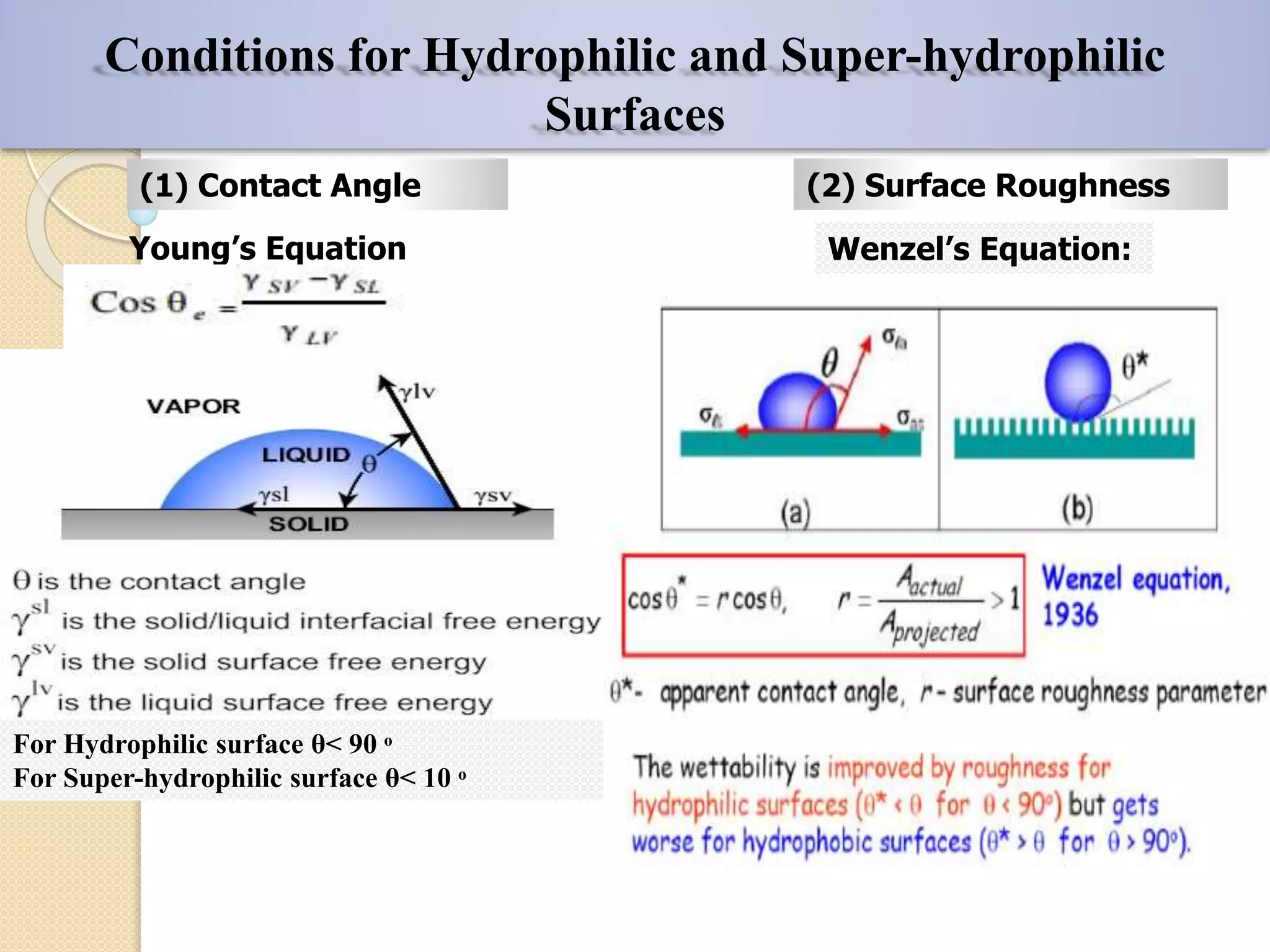 Hydrophilic & hydrophobic presentation | PPTX