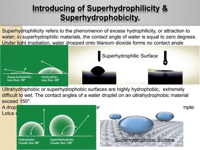 Hydrophilic & hydrophobic presentation | PPTX