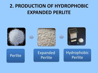 Hydrophobic expanded perlite | PPTX