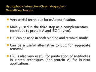 Hydrophobic interaction chromatography (1) | PPT