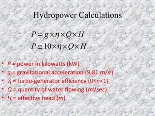 Hydro power plant | PPT