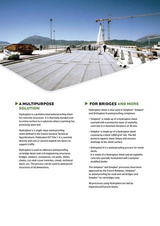 Hydroplast - Flawless waterproofing | PDF