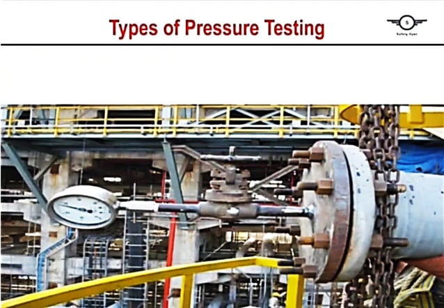 Hydro & Pneumatic test Training (Complete Guide. pptx | PPTX | First ...