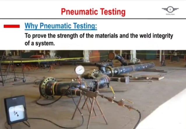 Hydro & Pneumatic test Training (Complete Guide. pptx | PPTX | First ...