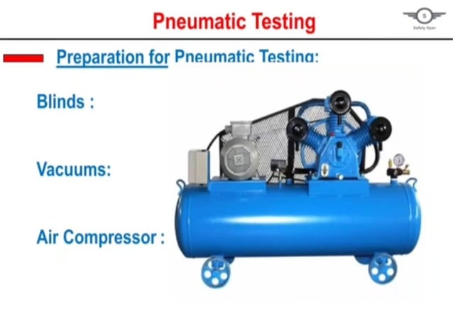 Hydro & Pneumatic test Training (Complete Guide. pptx | PPTX | First ...