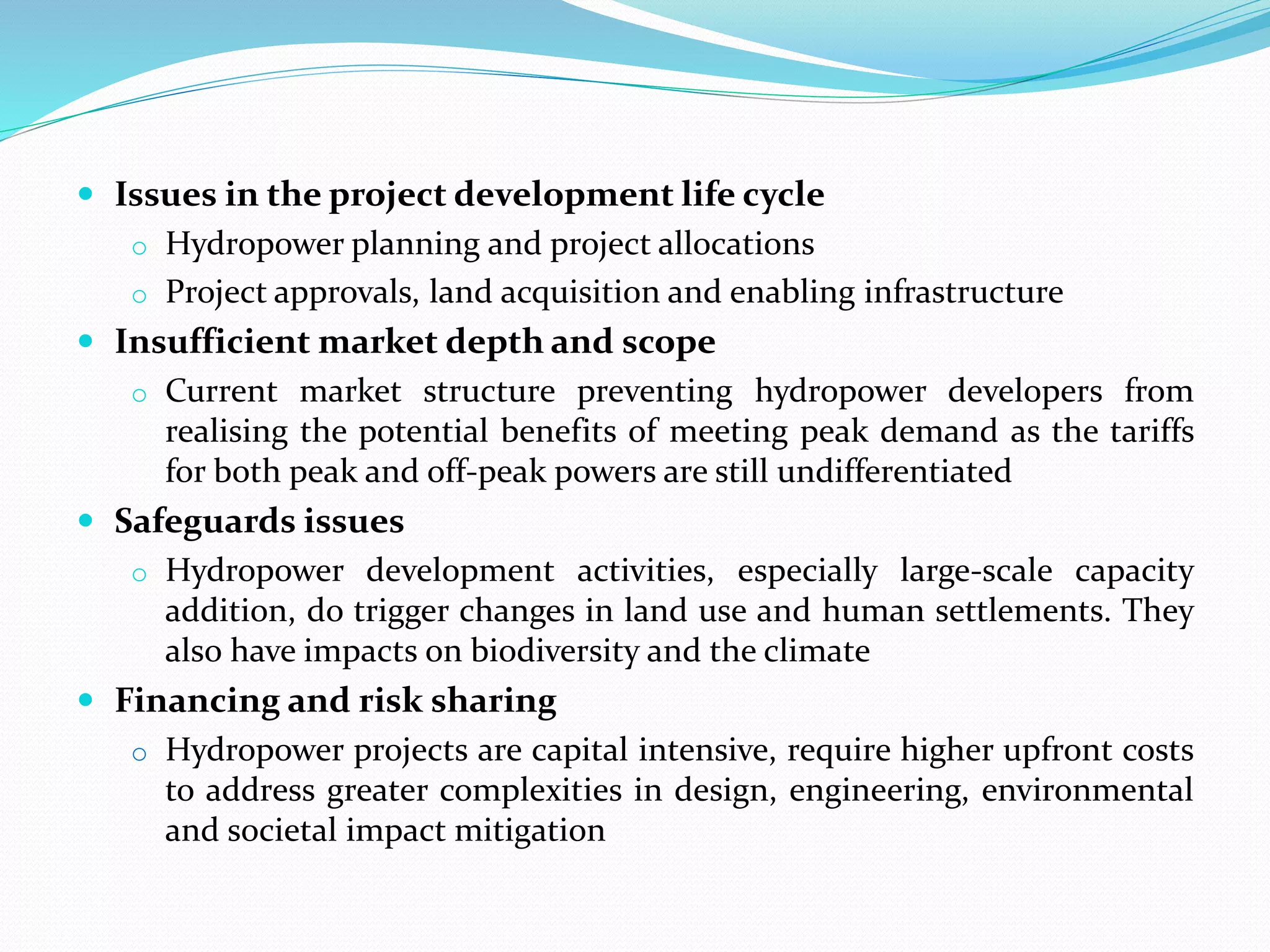 Hydro policies of india | PPTX
