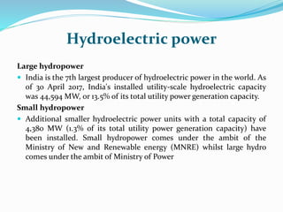 Hydro policies of india | PPTX