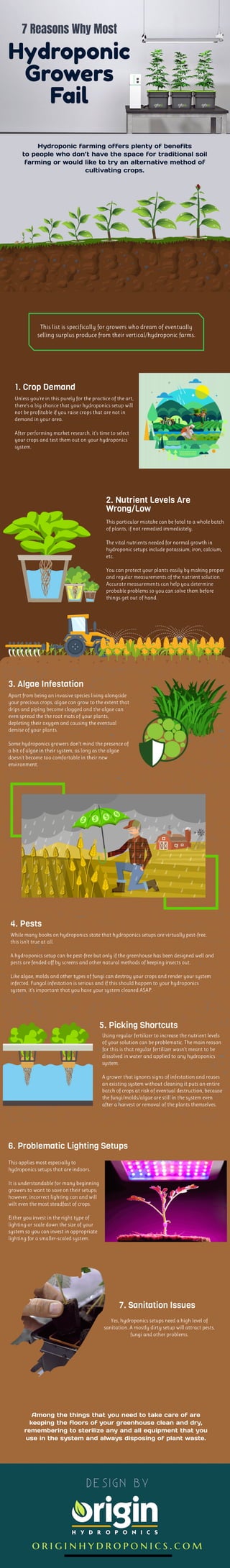 7 Reasons Why Most Hydroponic Growers Fail | PDF