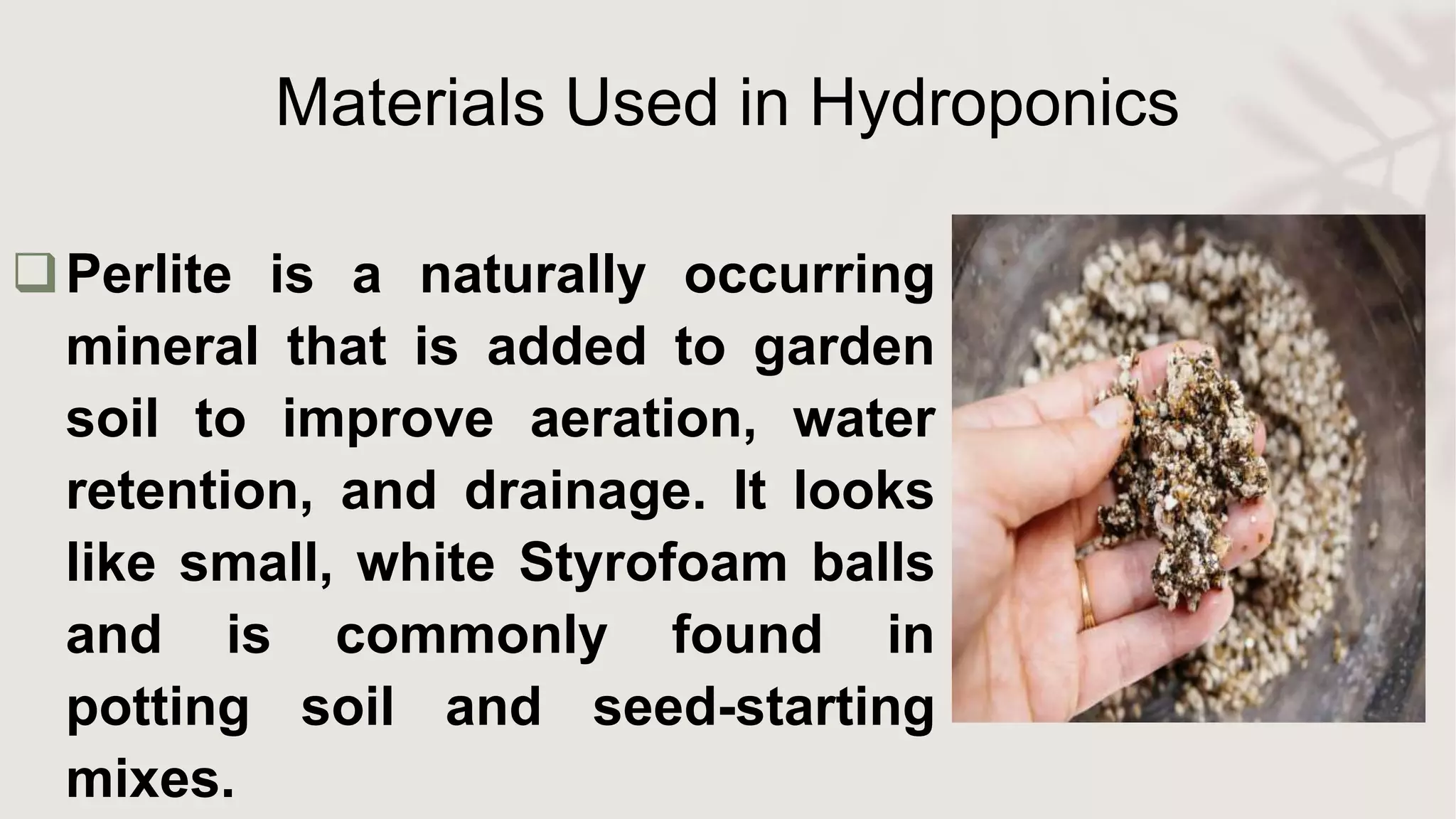 HYDROPONICS.pptx | Agriculture | Industries