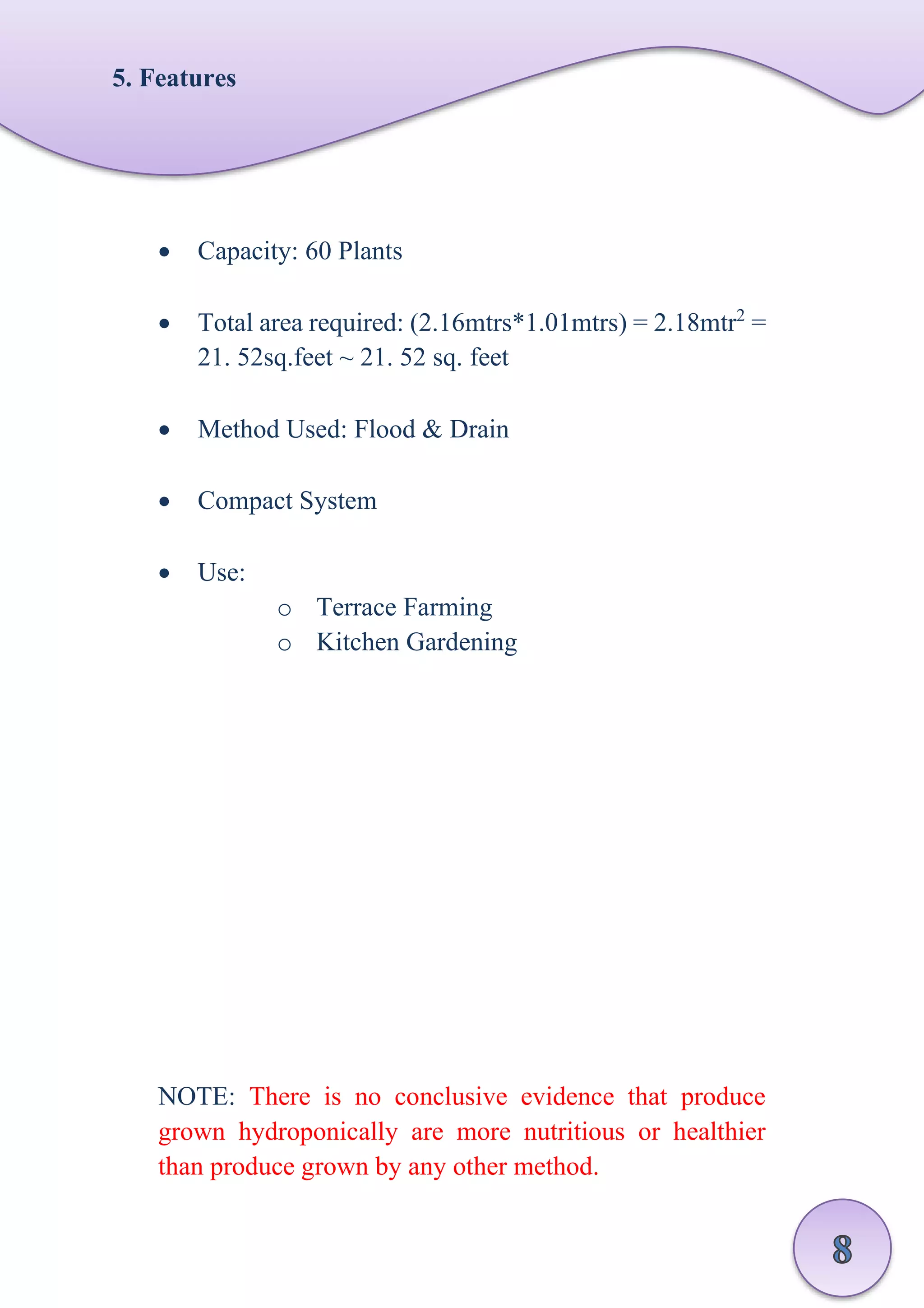 Hydroponics system | PDF | Agriculture | Industries
