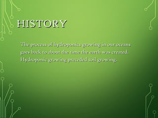 Hydroponics system | PPT