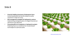 Hydroponic Overview- This project likely aims to harness the benefits ...