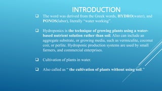 Hydroponics & types.pptx