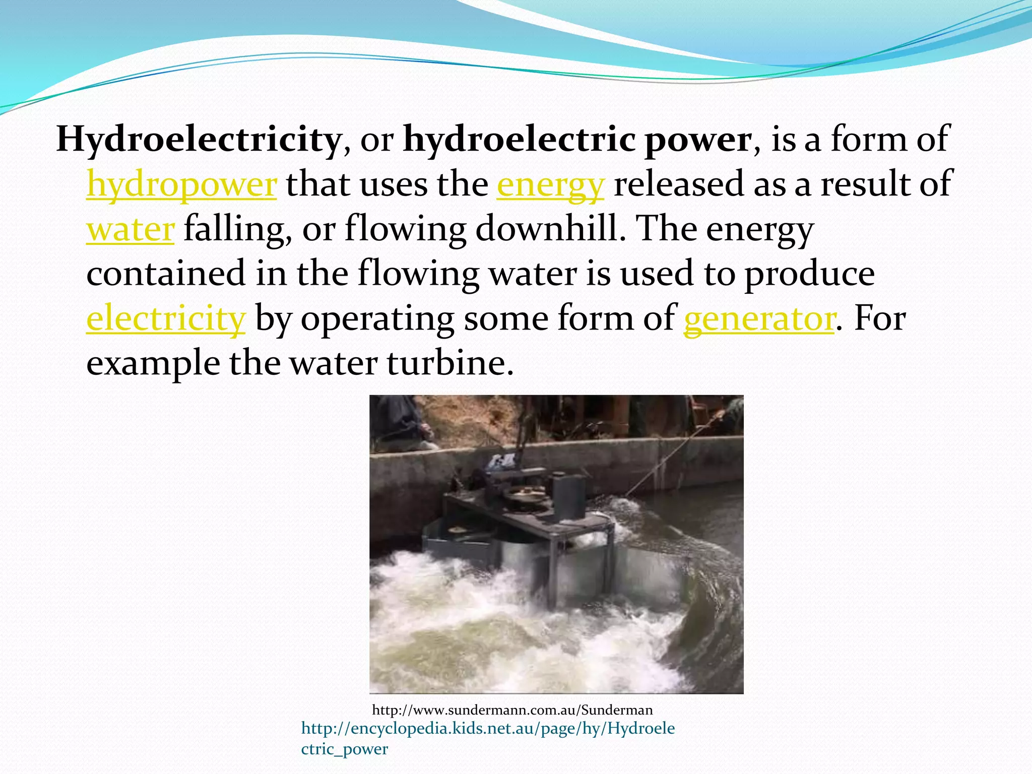 Hydropower | PPTX