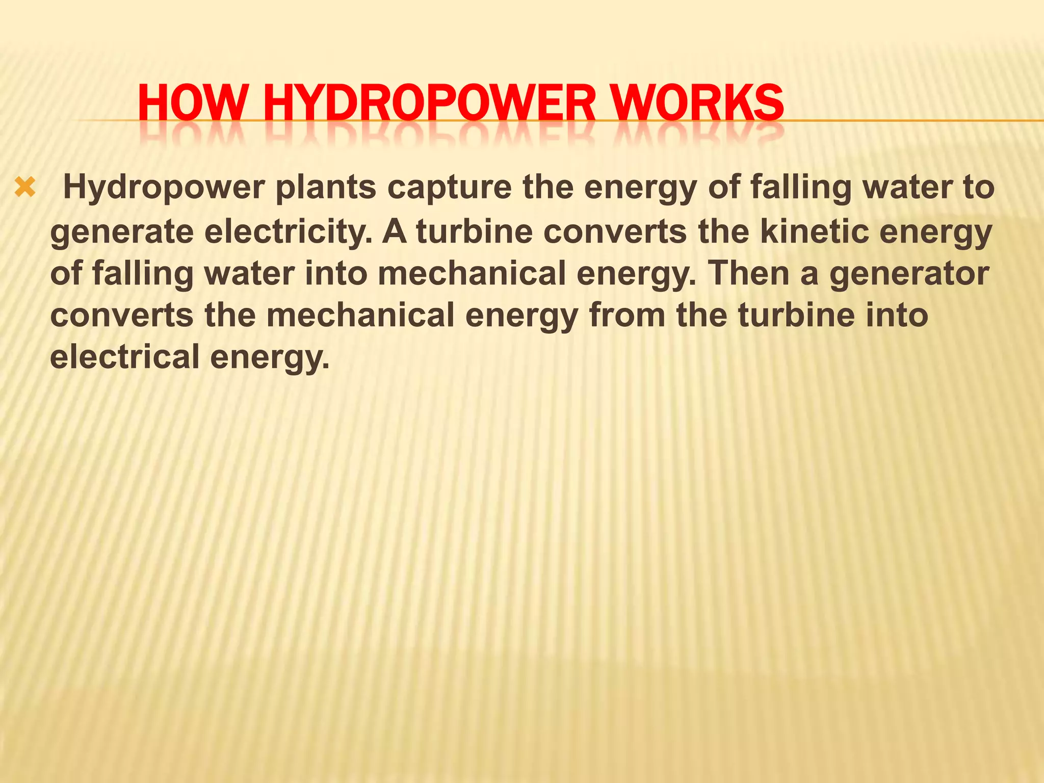Hydropower | PPTX