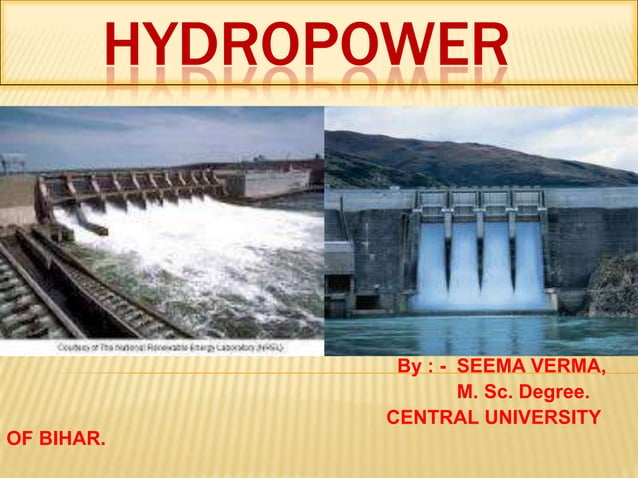 Hydropower | PPTX