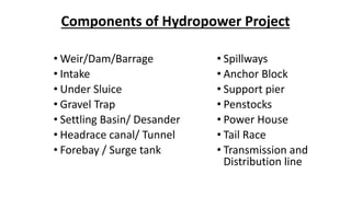 Hydropower field visi report, pokhara (Presentation slide) | PPTX