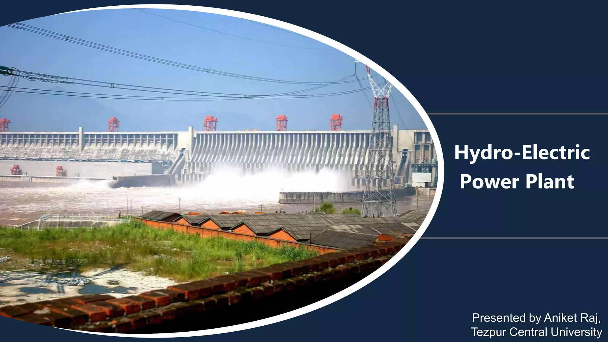 Hydroelectric power plant, hydro power plant ppt hydro powerplant pdf, dam working principals | PPTX
