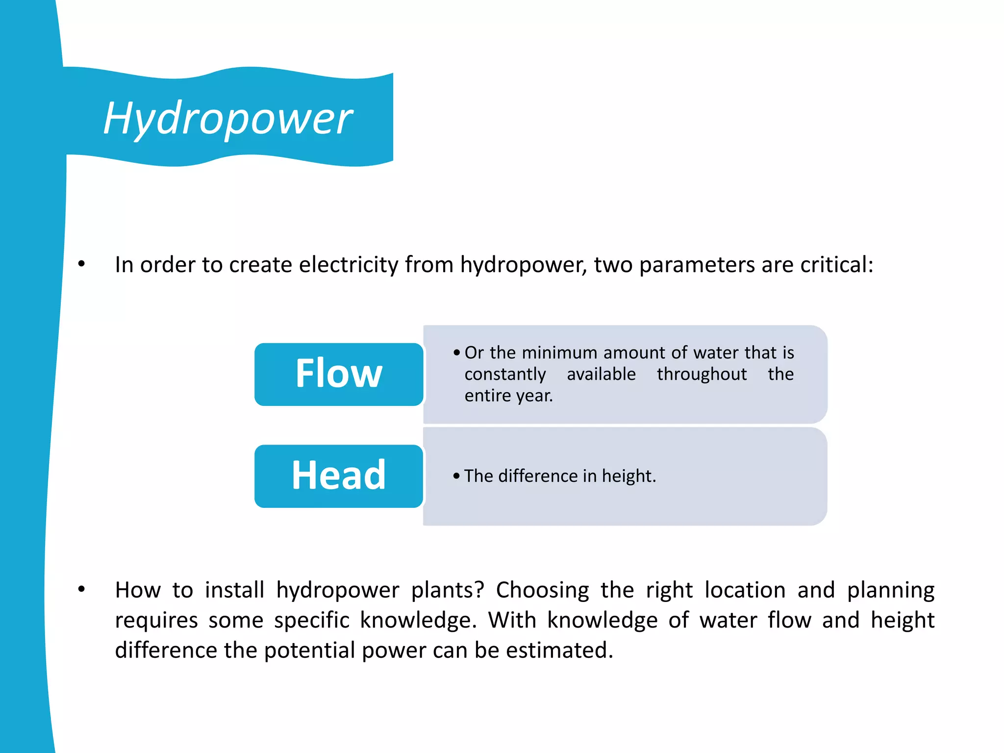 Hydropower | PPTX