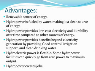 hydro power ppt in digital ekectronics ppt | PPT