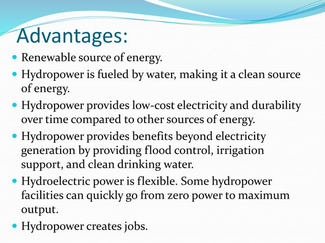 hydro power ppt in digital ekectronics ppt | PPT