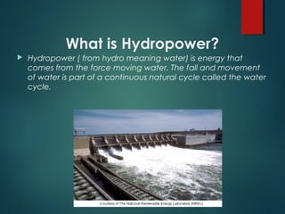 Hydropower Definition