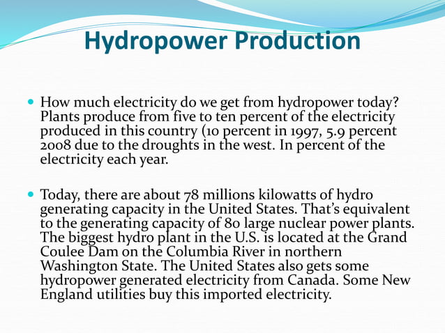 Hydropower- Power Point Presentation.ppt