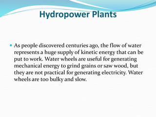 Hydropower- Power Point Presentation.ppt