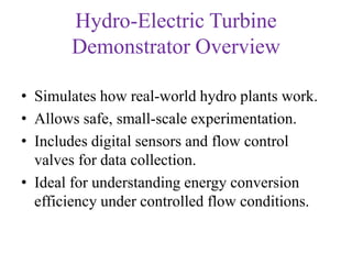 Hydropower and its components.............. | PPT